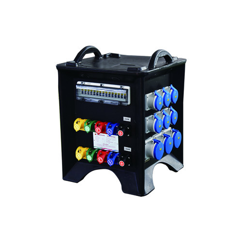 Caja material trifásica de 230V 32A IP44 PE Film&TV Distrubition